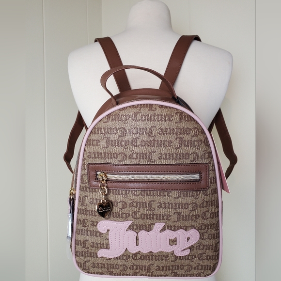 Juicy Couture | Bags | Juicy Couture Chestnut Chino Paparazzi Backpack ...